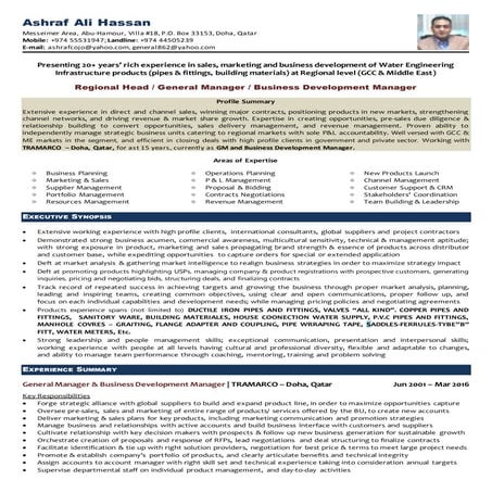 Resume - Ashraf Ali Hassan2 | DOCX
