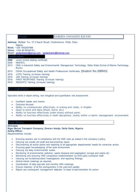 ROBERTO Resume-1 | PDF