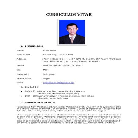 CV_Julius Gunawan | PDF