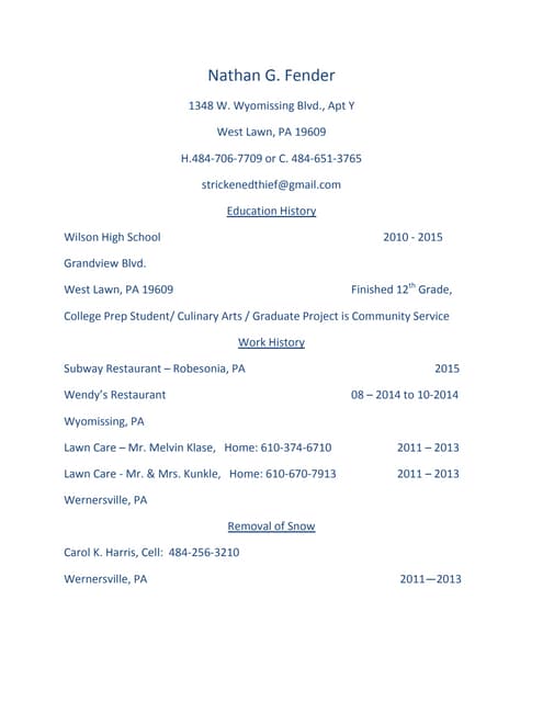 Anthony Resume | DOCX
