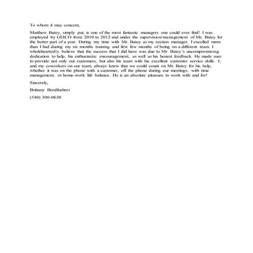 Matthew Batey, reference Brittany | PDF