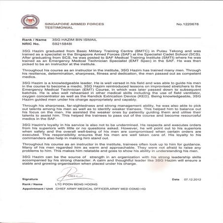 SAF Testimonial 2 | PDF