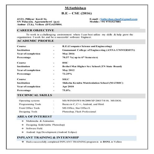 suthish | DOCX | Operating Systems | Computer Software and Applications