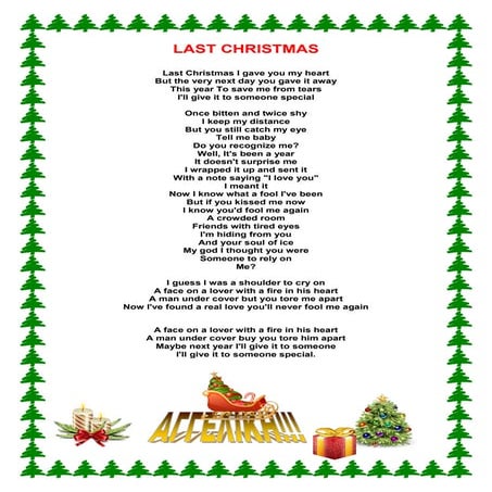 D1 pal christmas songs all | PDF