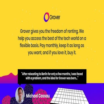 Grover - NOAH18 Berlin | PDF