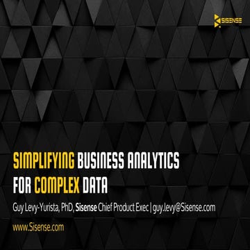 Sisense - NOAH17 Berlin | PDF