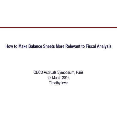 Managing Government Balance Sheet: a Focus on Public Assets - Manal ...