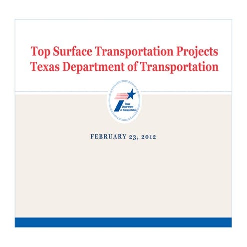 TXDOT | PDF