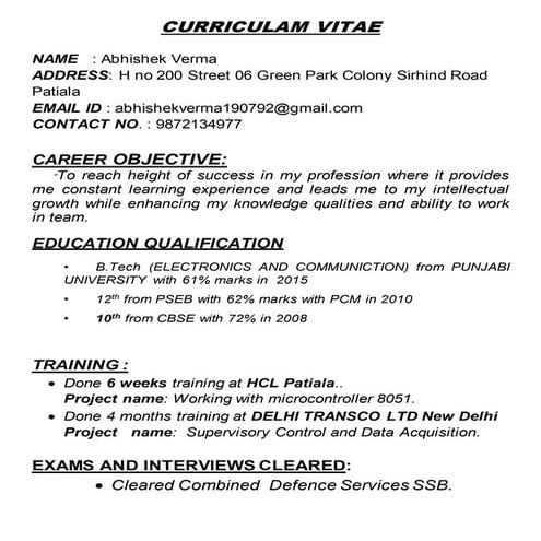 Cv of pijush | DOCX