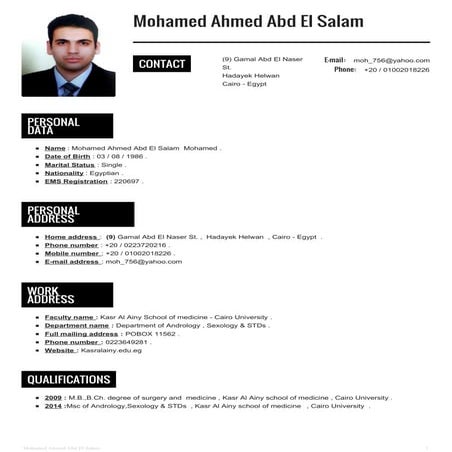 Adil Hamid Modified CV | DOCX