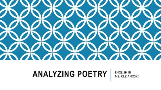 ELEMENTS OF POETRY.pptx Grade 7 English 7 MATATAG Curriculum | PPTX