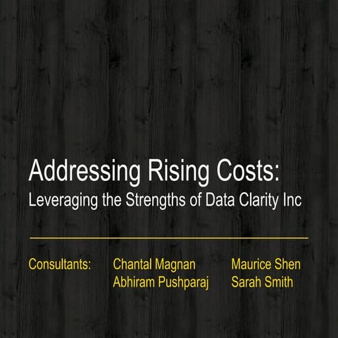 GMCA Case Comp - Team 6 | PDF