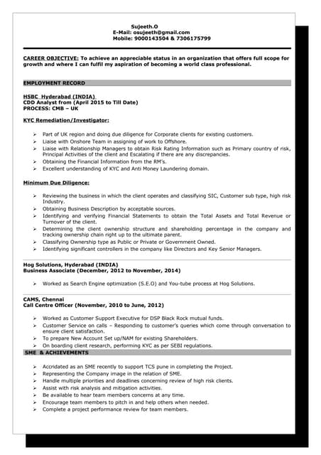Pankaj Chandnani | DOC | Business | Business and Finance