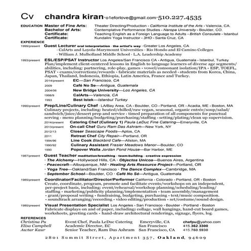 DrWSB Resume 3 | DOCX