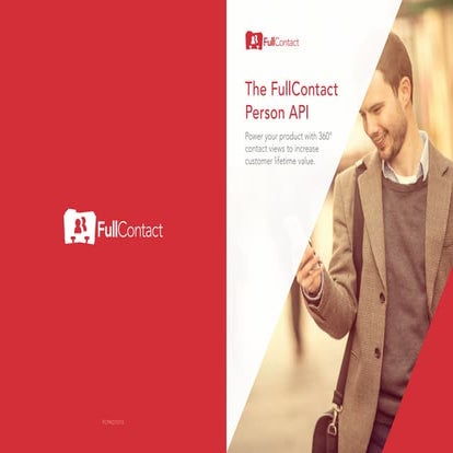 The FullContact Person API | PPT