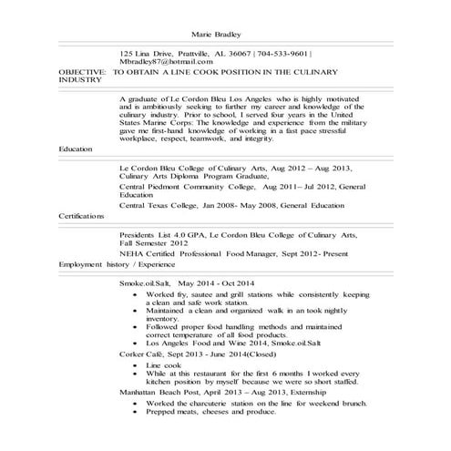 Updated Resume 2015 | DOCX