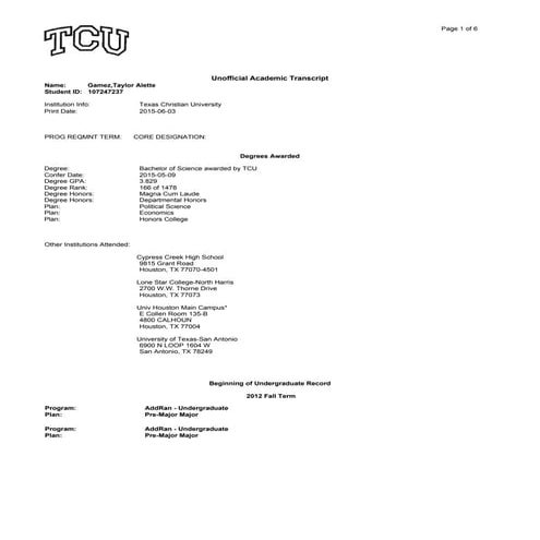 Final Transcript | PDF