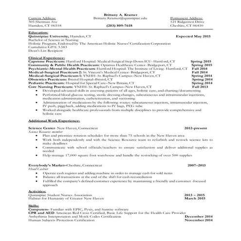 the final resume version | DOCX