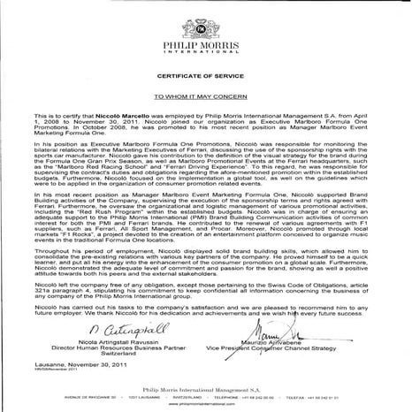 PMI certificate | PDF