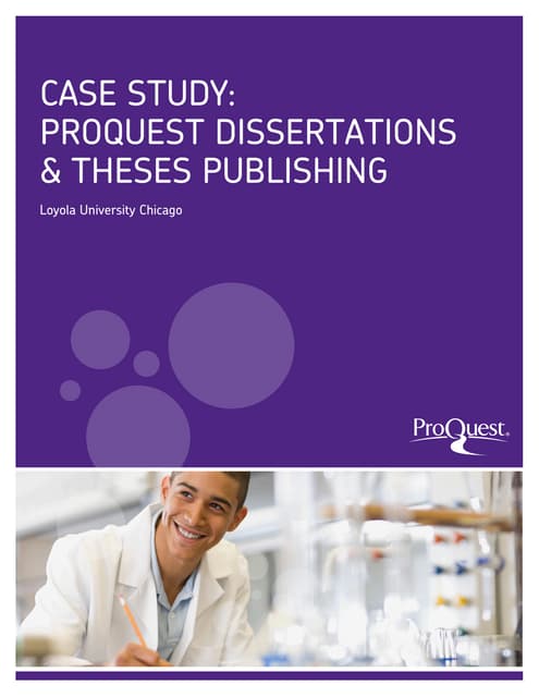 Case Study: Mapping Research Trends with ProQuest Dissertations ...