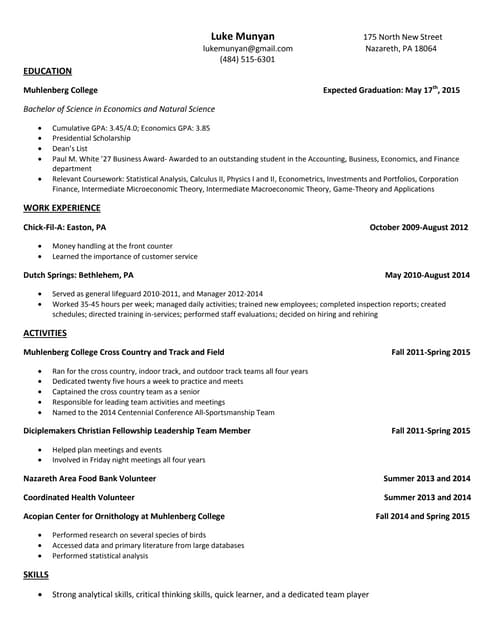 Lauren Williams Resume | PDF