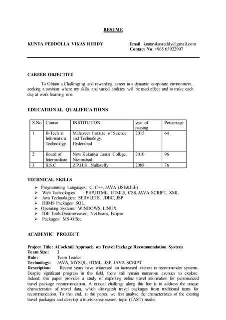 Radhika resume updated | PDF