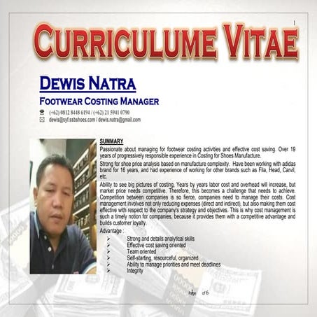 Dewis CV | PDF