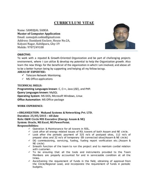 Curriculum Vitae | PDF