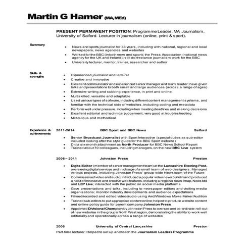 CV_Martin_Hamer | DOCX