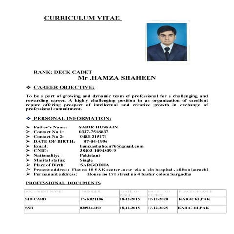 HAMZA FINAL CV | DOC