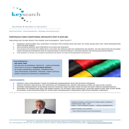 NICHE EXECUTIVE SEARCH | PDF | Business Administration | Business