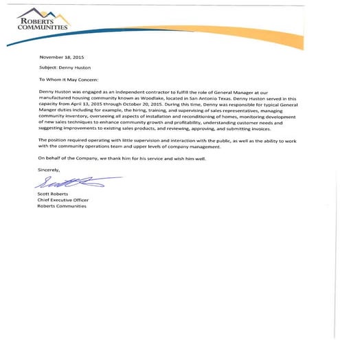 11 18 15 Reference Letter - signed | PDF