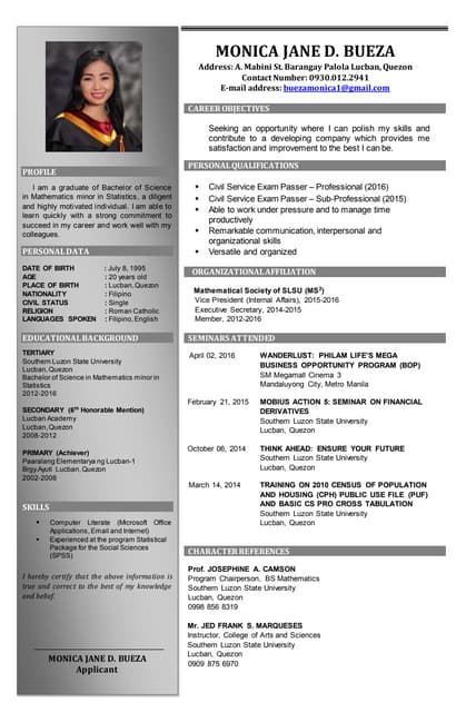 Sample Resume for Industrial Enginering | DOCX