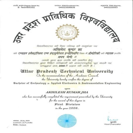 Degree (B.Tech.) | PDF