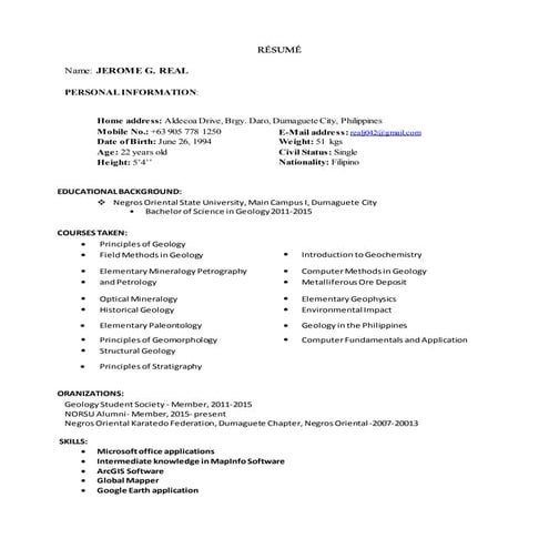 Resume | PDF