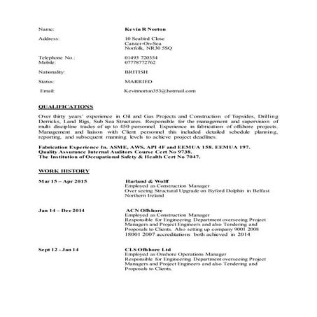 Ray Carroll Offshore c.v. | DOC