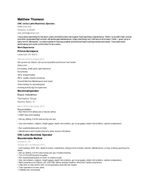 employment history | DOCX