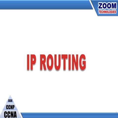 D3.1 ip routing | PPT