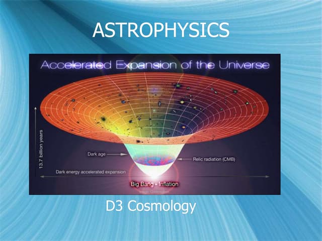 BASICS OF COSMOLOGY | PPTX | Physics | Science