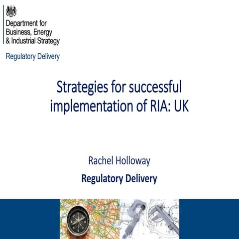 Strategies for successful implementation of RIA: UK | PPT