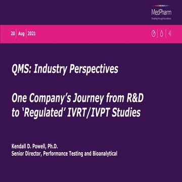 D3-8 Kendall Powell QMS Industry Perspectives - MedPharm 20210804.pdf