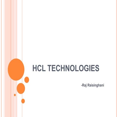 HCL TECHNOLOGIES | PPTX