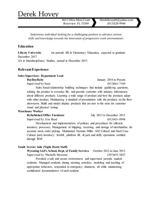 willie mosby resume | PDF