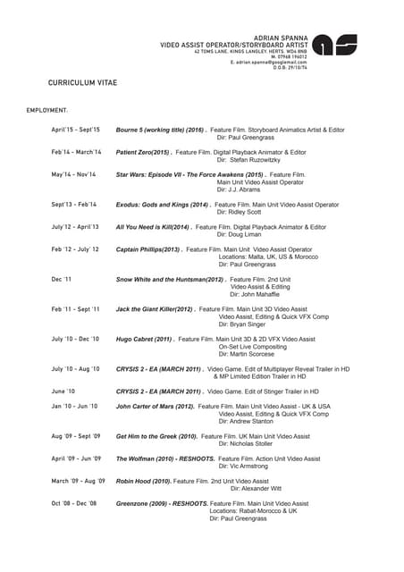 Shannon Murray's Acting Resume Public | PDF