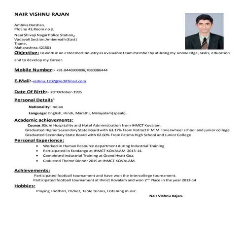 Vishnu_Nair | DOCX | Hinduism | Religion & Spirituality