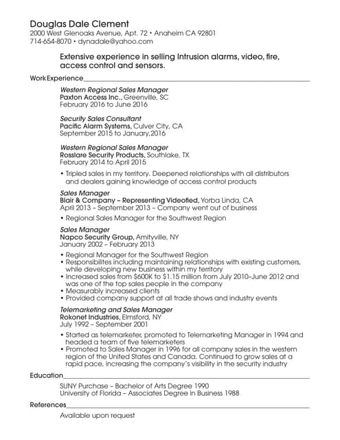 MThompsonResume20152 Sheet1 | PDF