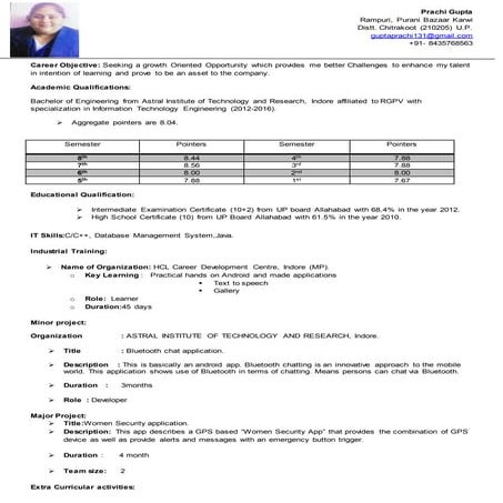 prachi updated resume | DOCX