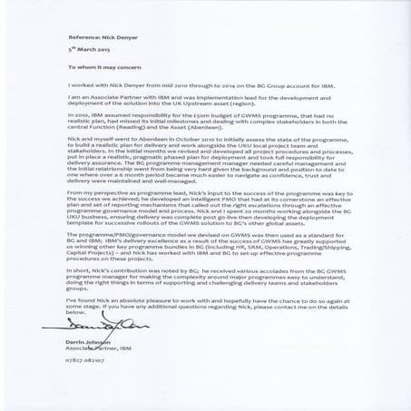 Nick Denyer_DJ Reference Letter | PDF