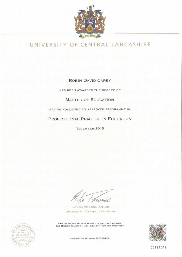 MEd Cert med-cert