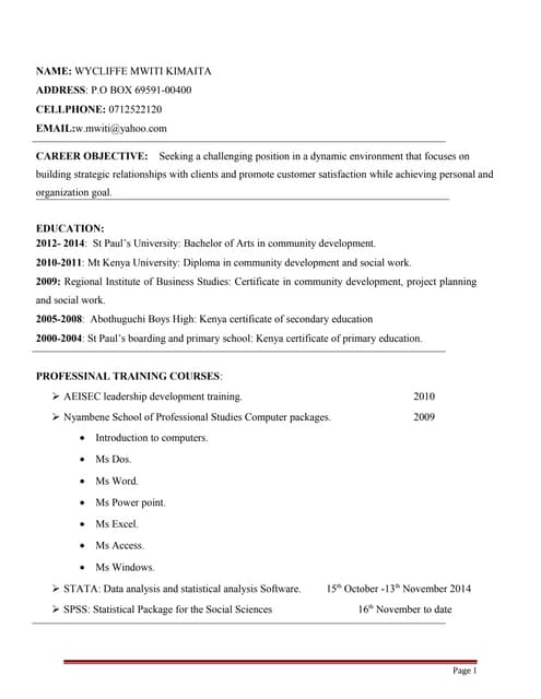 Luke Jones CV | DOCX | Business Administration | Business